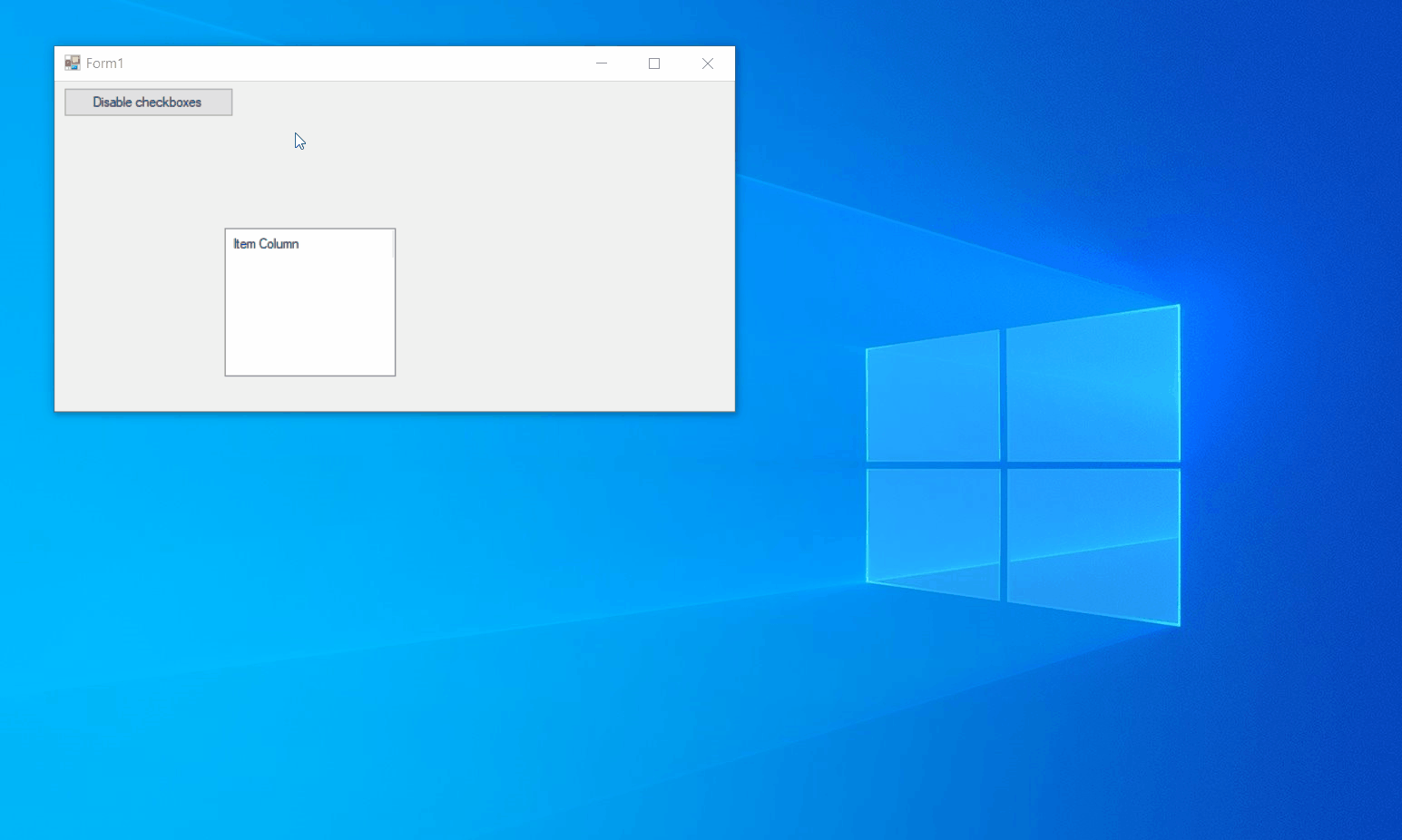 ListView is in virtual mode throws IOE when user disables checkboxes · Issue #4042 · dotnet ...