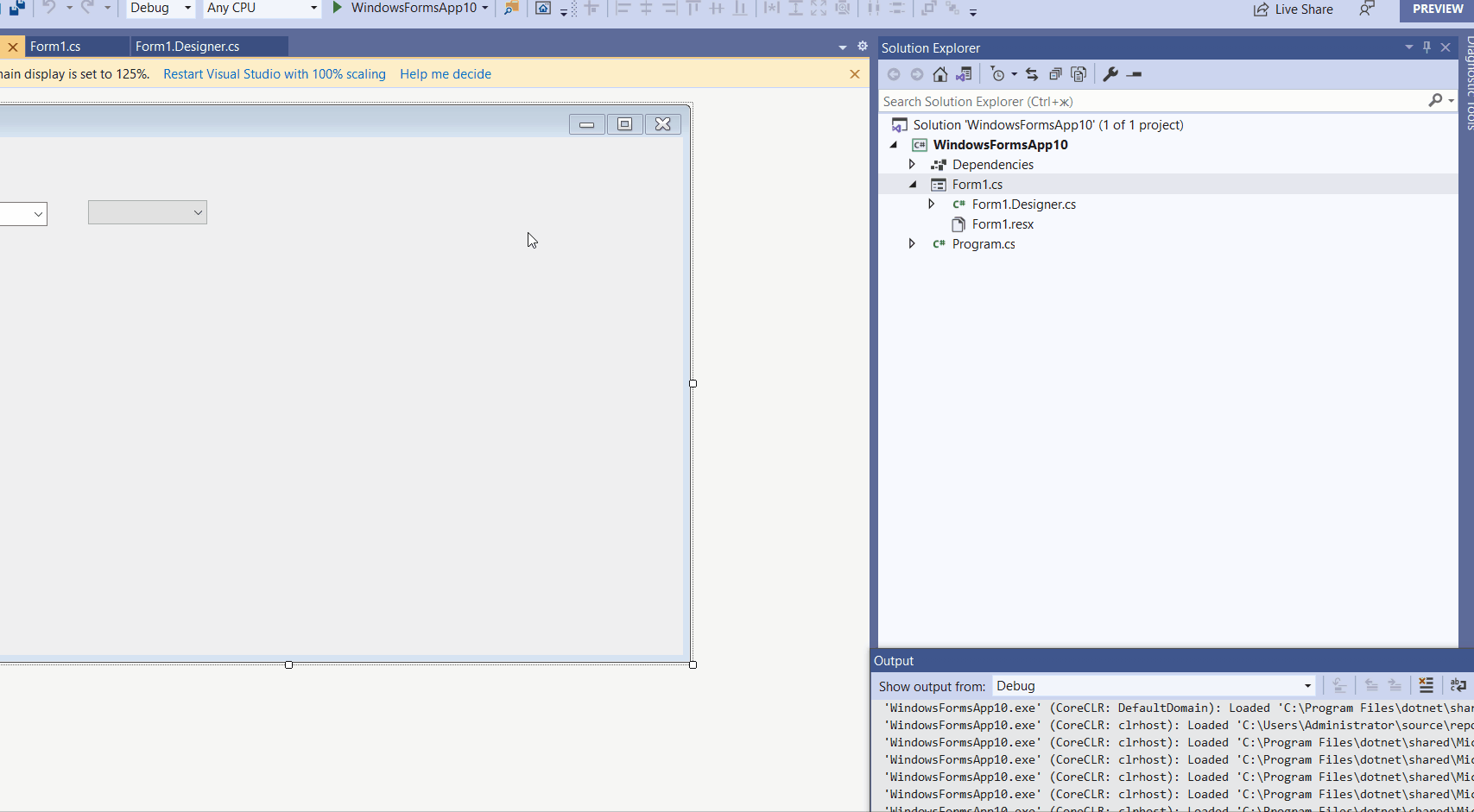 Accessibility: The list item of comboBox incorrectly displayed in inspect tree when setting its ...