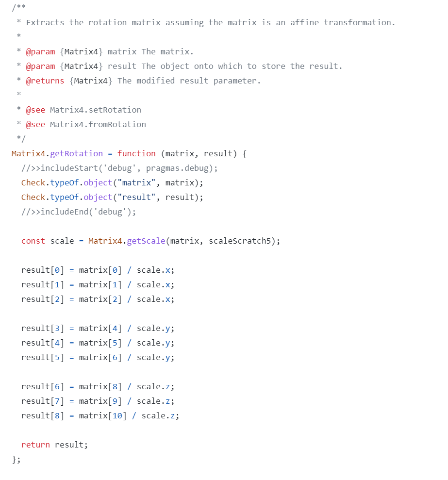 when i decompose a matrix into translation, rotation and scale, i can't ...