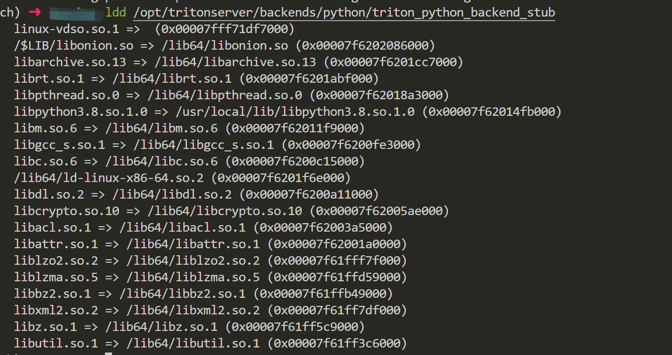 Floating Point Exception Using Self Built Python Backend And Triton Centos · Issue 3614