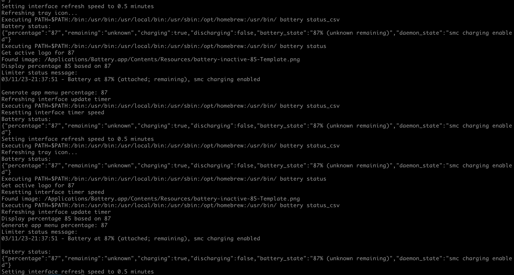 when enabled battery limit and ac adapter and external monitor connected, mac go sleeping when ...