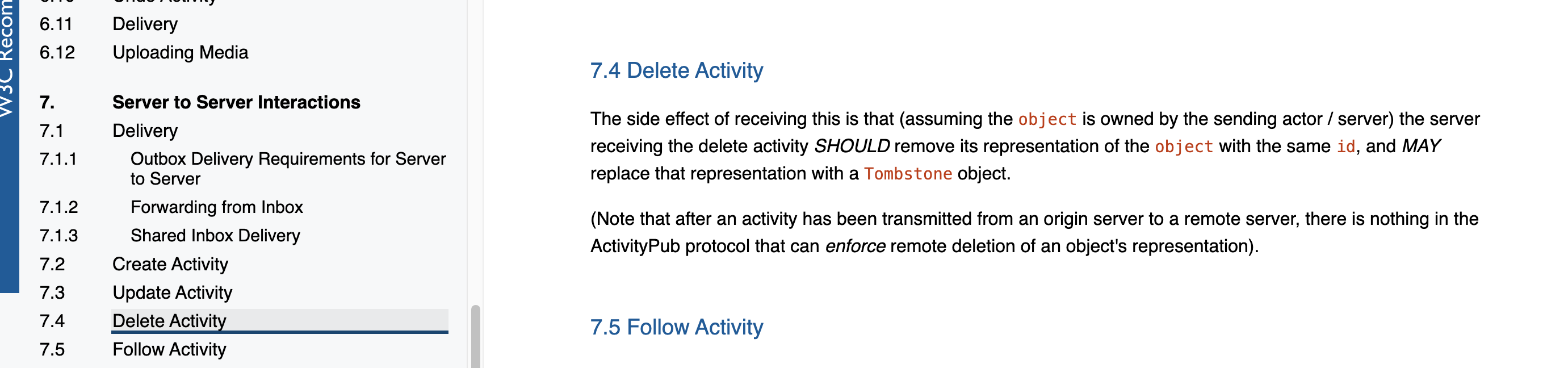 Addressing And Delivery Of Delete Activities · Issue 23175 · Mastodonmastodon · Github 