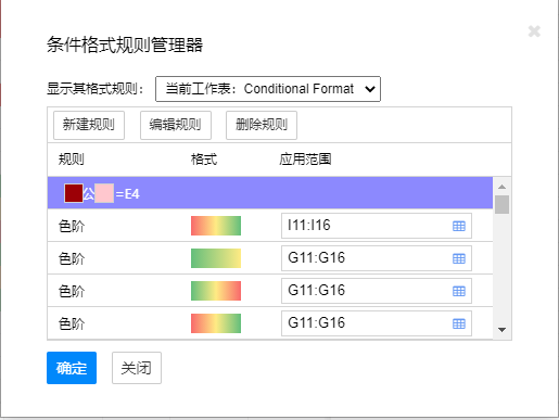 [BUG]条件格式管理界面样式异常 · Issue #688 · dream-num/Luckysheet · GitHub