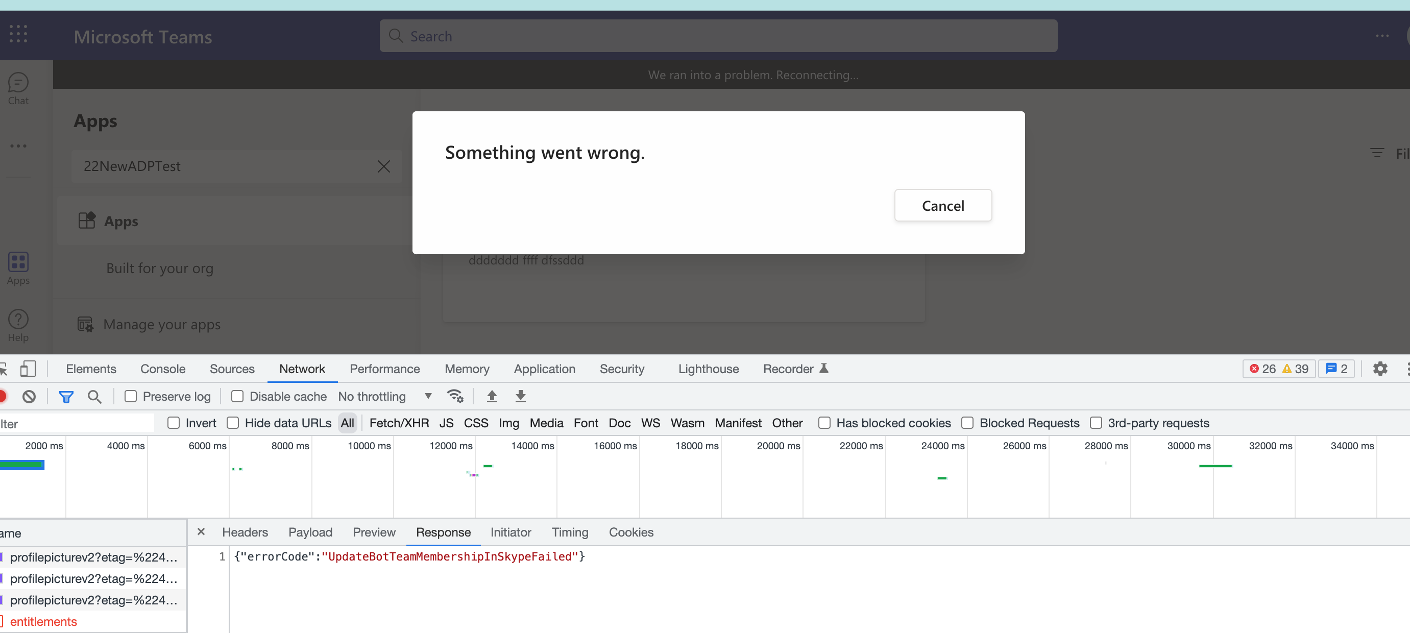 Valid schema json and zip file but still unable to add uploaded app to ...