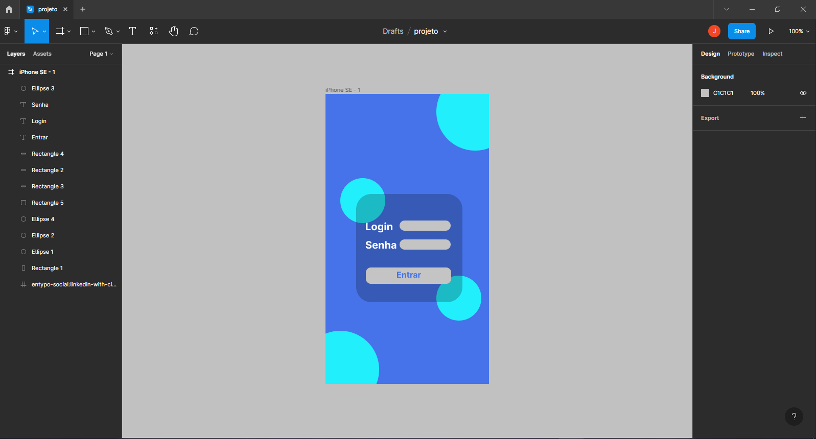 GitHub - jeansilvatech/tela-login: Tela de login desenhada no Figma e desenvolvida do zero para ...