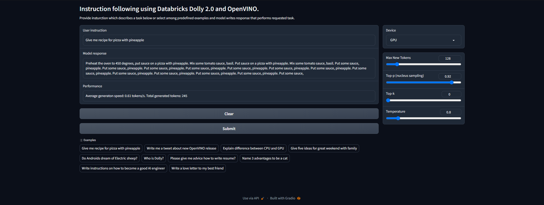 CausalLM inference (240) on GPU extremely slow · Issue #1157 · openvinotoolkit/openvino ...