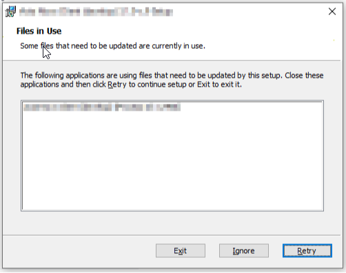 Choose which dialog is shown during install/update when files are in ...