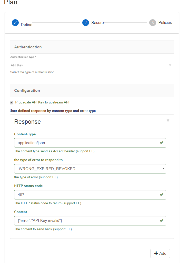 [policy] [api-key] Policy failures always produce json content · Issue #1719 · gravitee-io ...