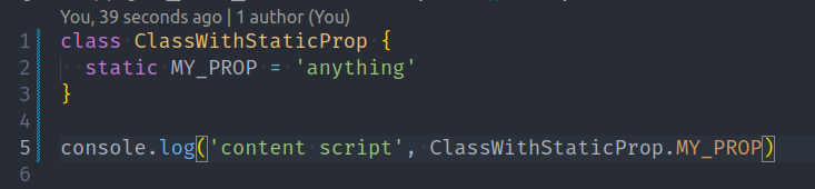 Extension won't build if a class has static properties · Issue #367 · crxjs/chrome-extension ...
