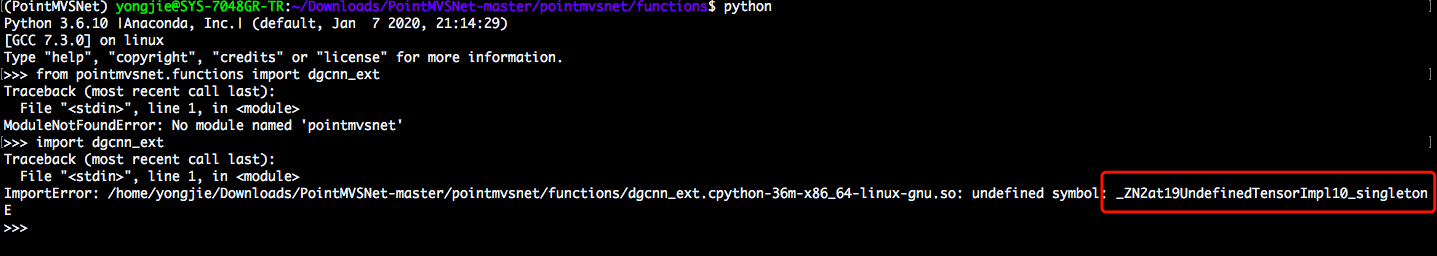 name 'dgcnn_ext' is not defined · Issue #14 · callmeray/PointMVSNet · GitHub