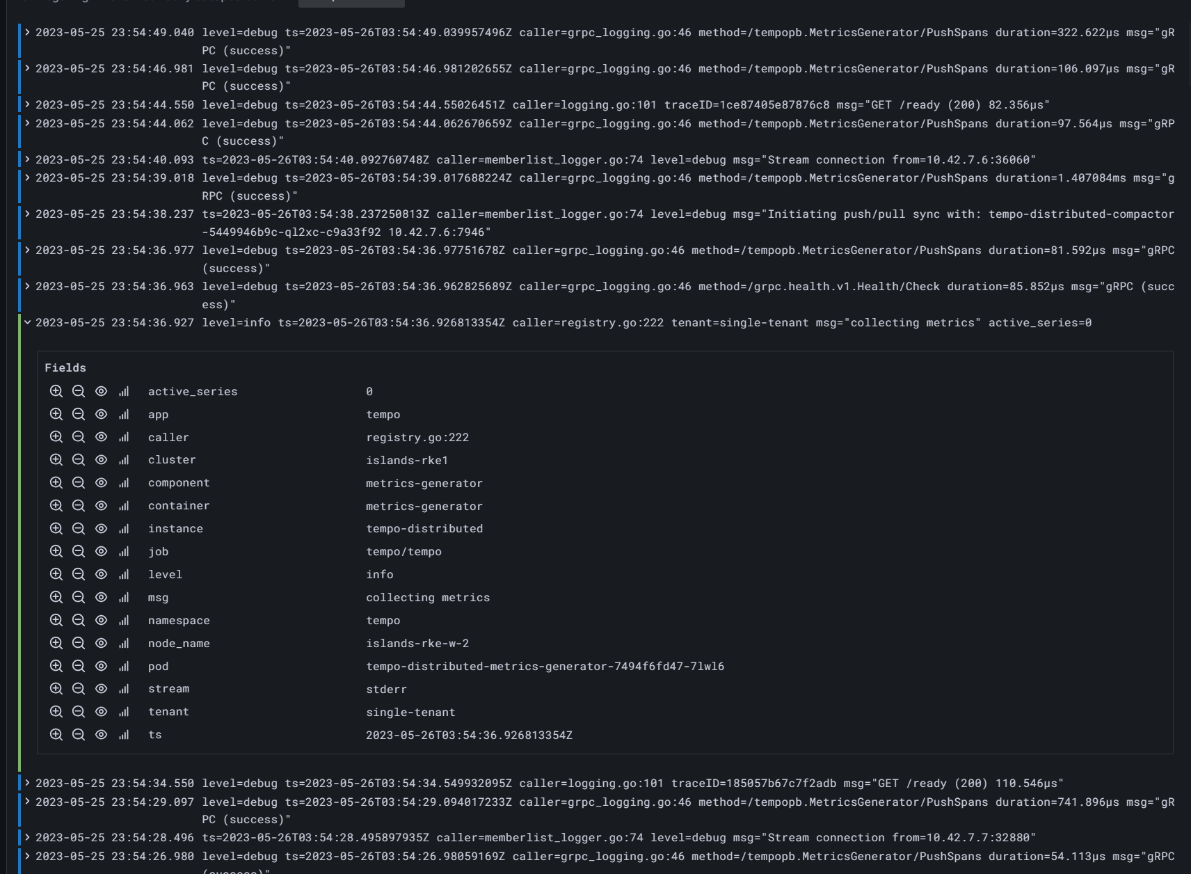 Metrics Generator discarding all spans · Issue #2507 · grafana/tempo · GitHub