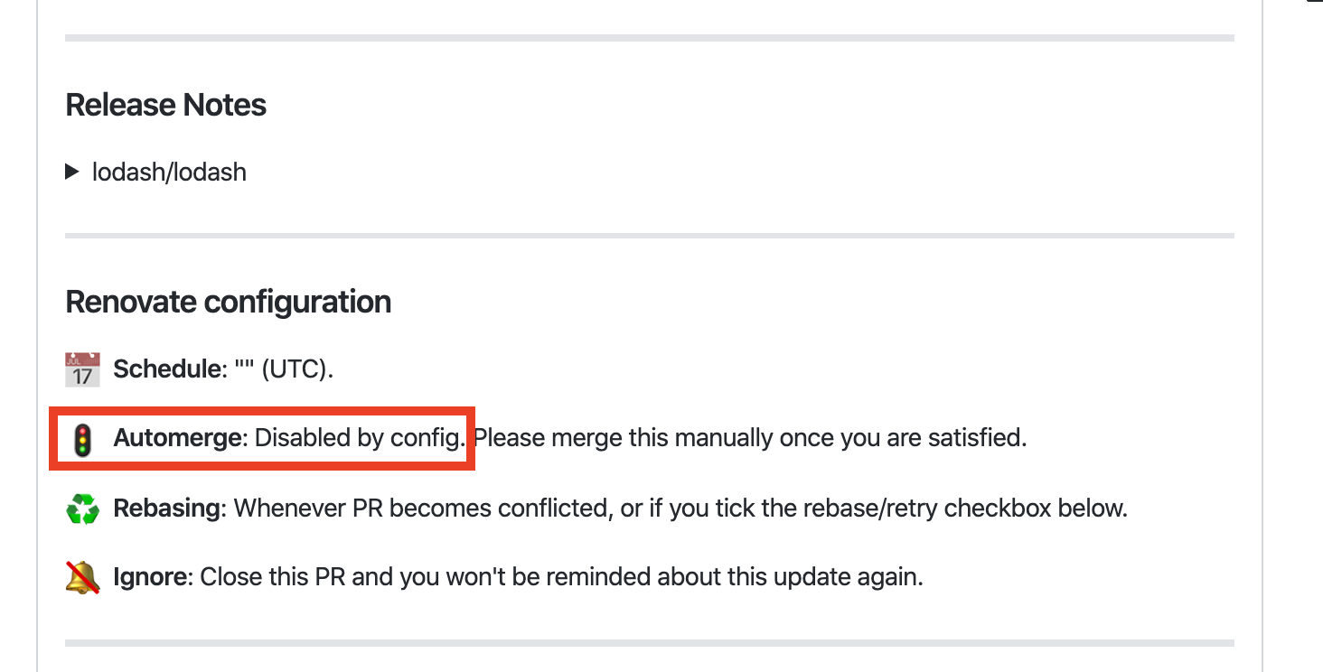 Automerge is not working · Issue #5256 · renovatebot/renovate · GitHub