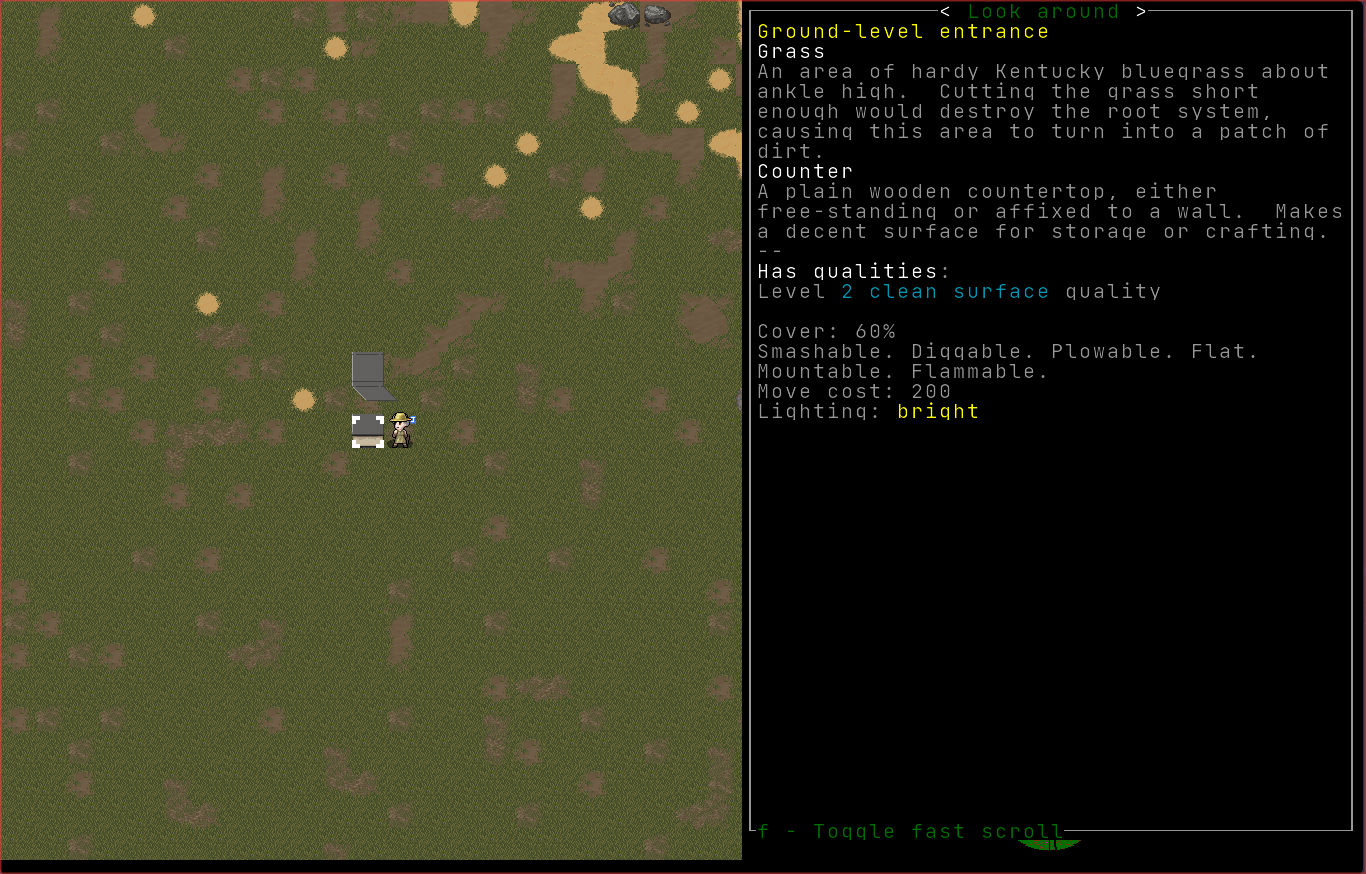 An open counter gate has the same move cost as a closed counter gate ...