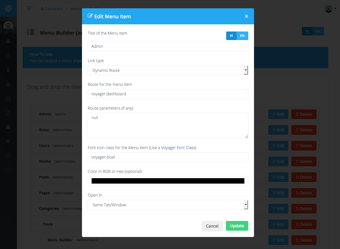 [FIXED Multilanguage] The title of menus item isn't showing · Issue #3189 · thedevdojo/voyager ...