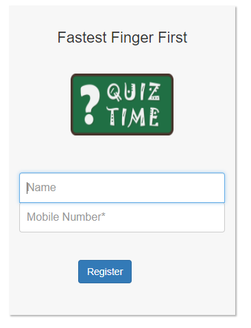 GitHub - CodeOpsTech/fastest-finger-first
