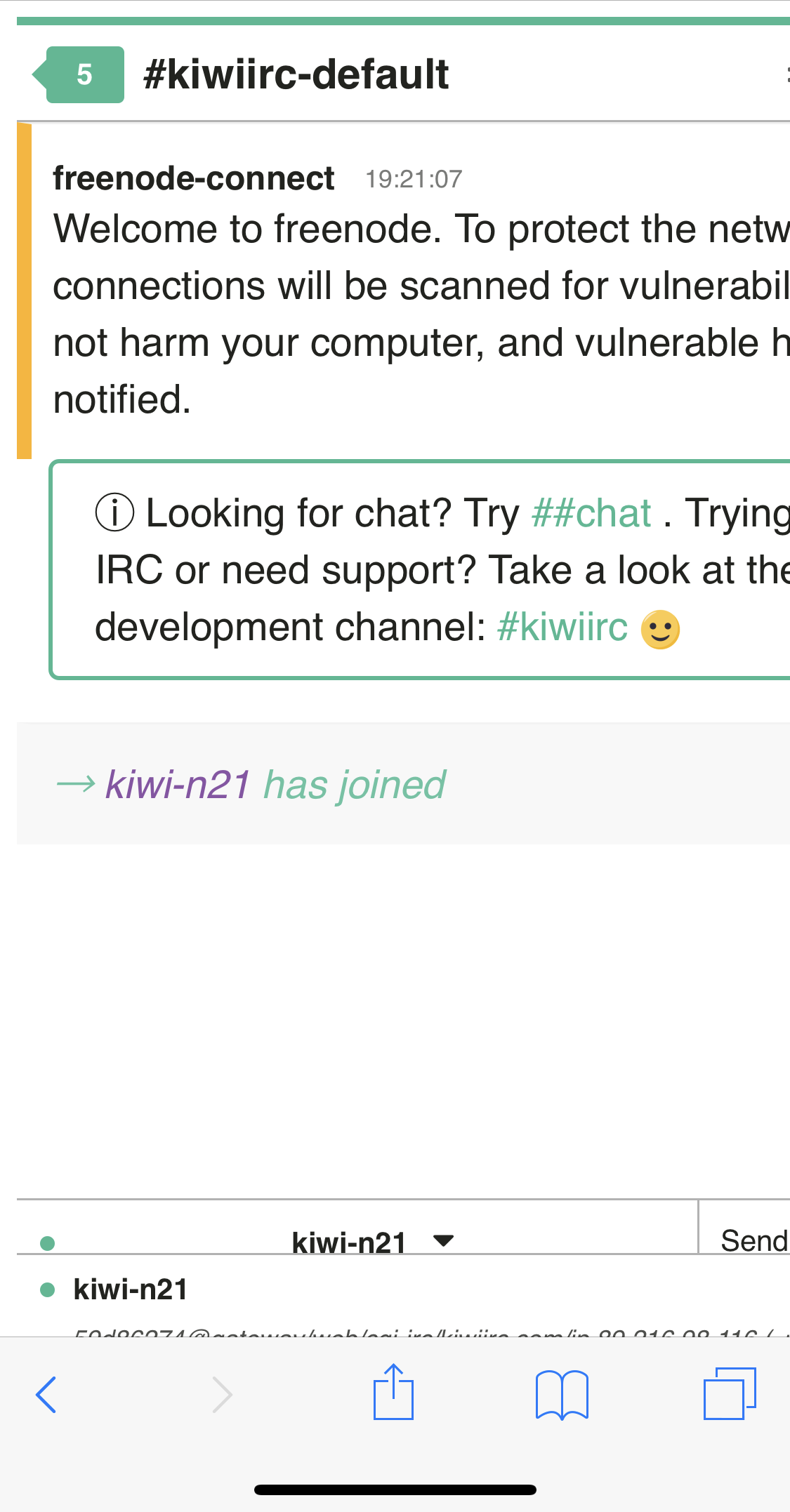 Inside IFRAME on iPhone: Clicking username changes scale · Issue #1096 · kiwiirc/kiwiirc · GitHub
