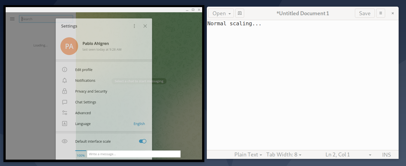 HiDPI scaling issue with GNOME+Wayland starting from 3.4 · Issue #17468 · telegramdesktop ...