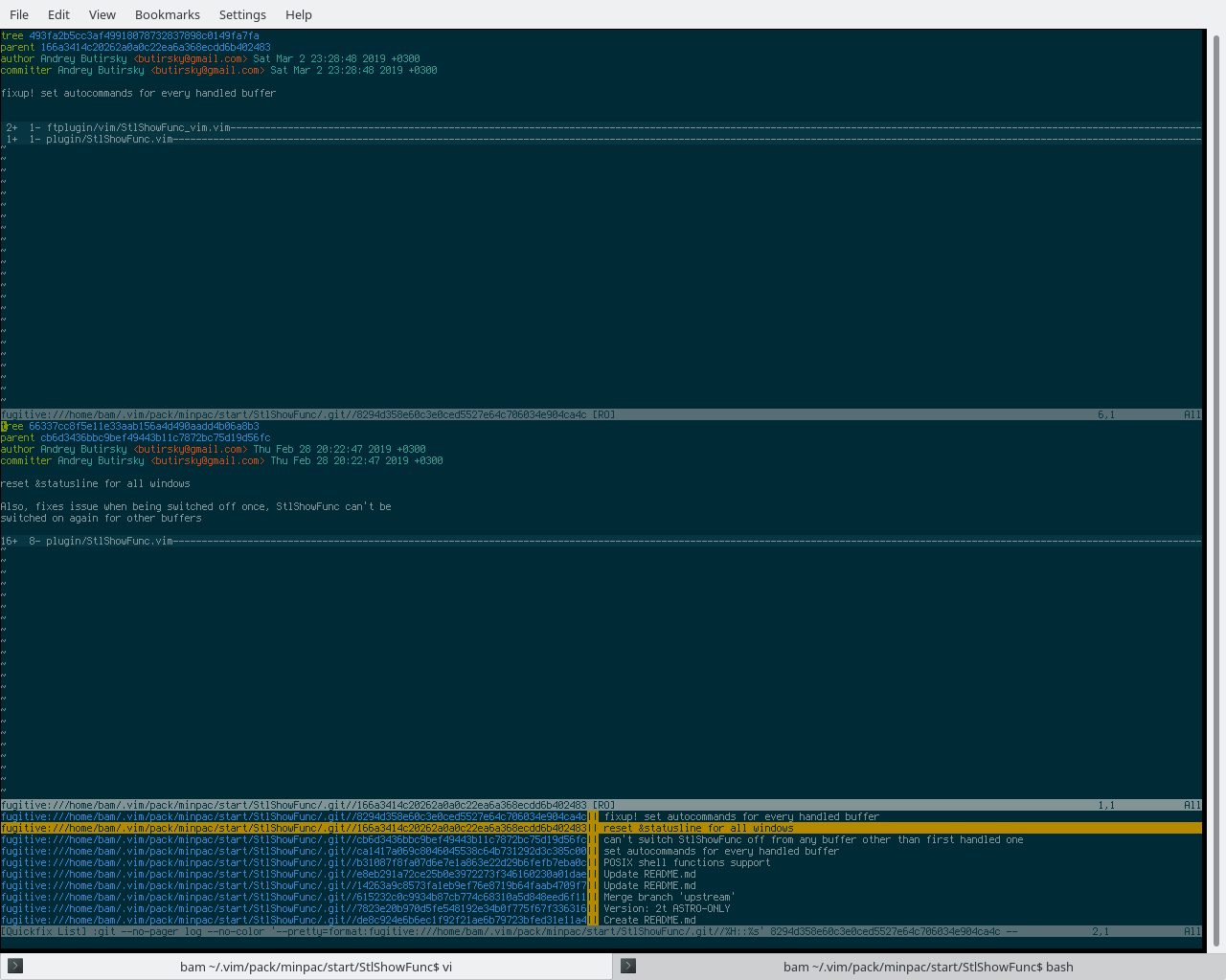 First And Consequences Quickfix Window Results Are Opening In Different Windows · Issue 1229 