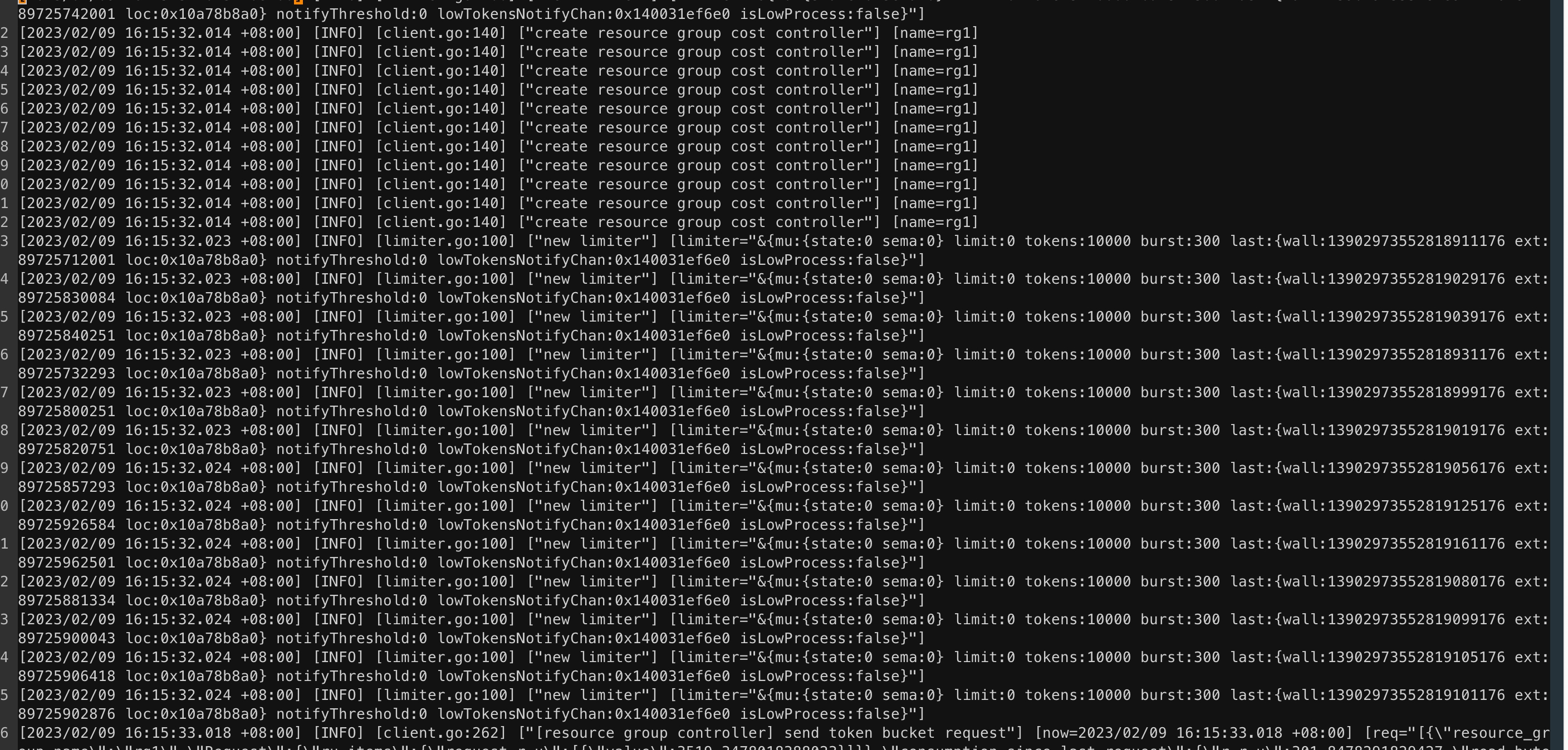 Too many resource group creation log · Issue #5955 · tikv/pd · GitHub