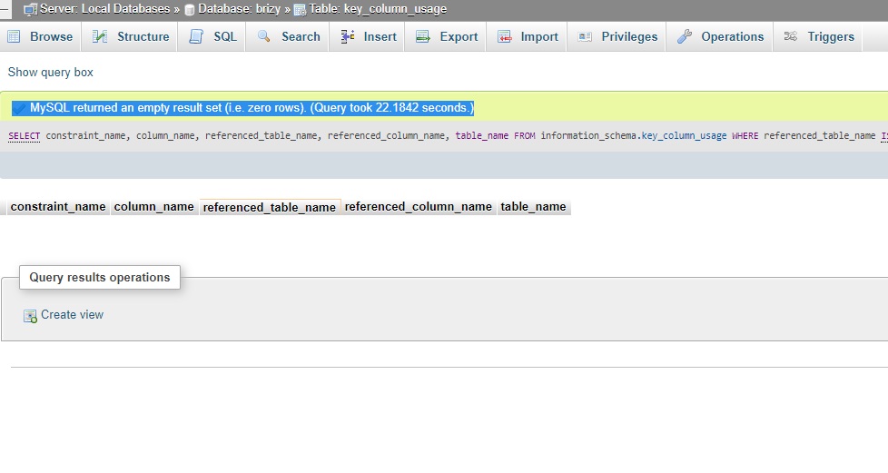 Database restore: The execution failed. Please check error.log the actual error · Issue #3472 ...