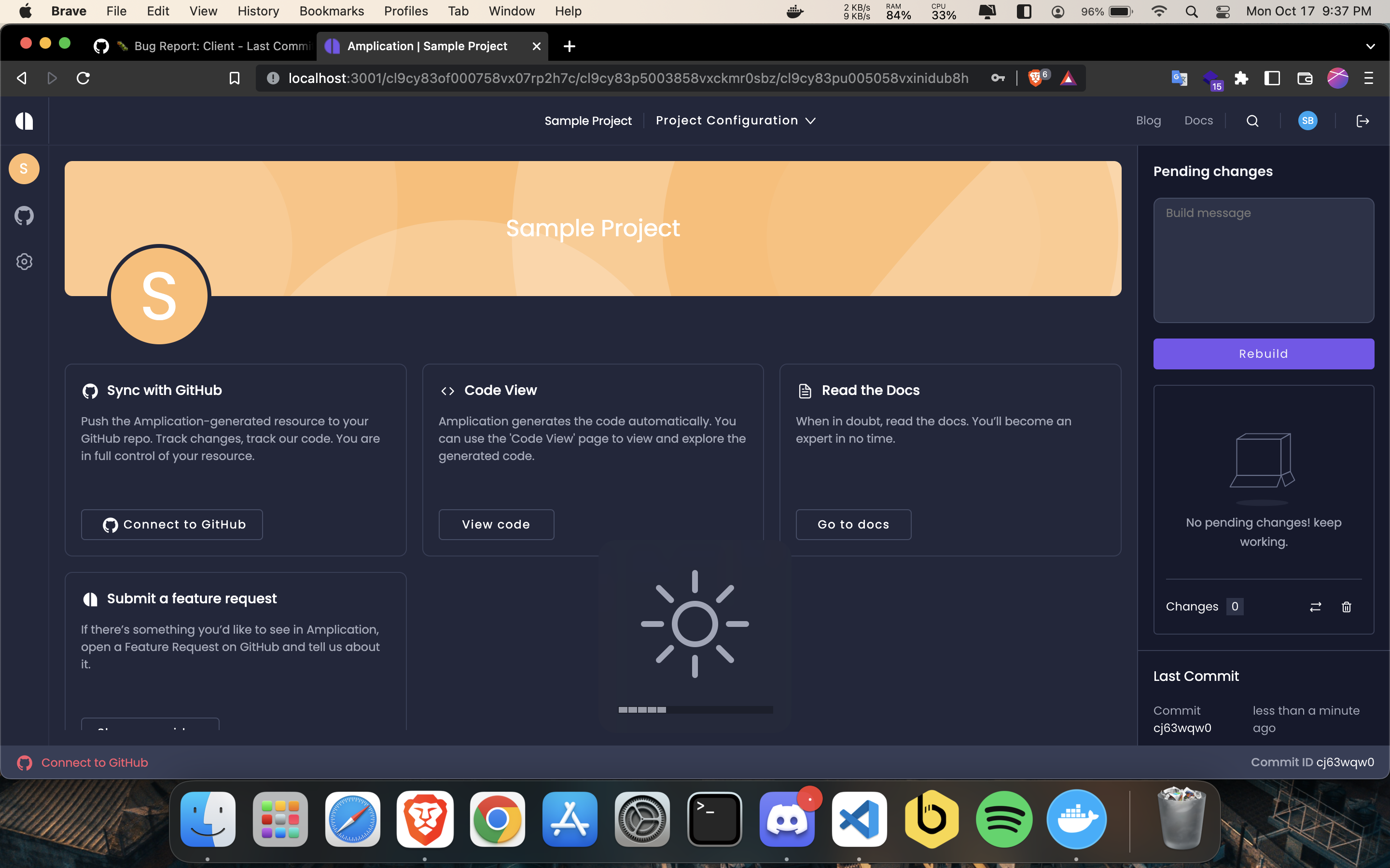 🐛 Bug Report: Client - Last Commit panel is partially covered by the footer · Issue #4042 ...