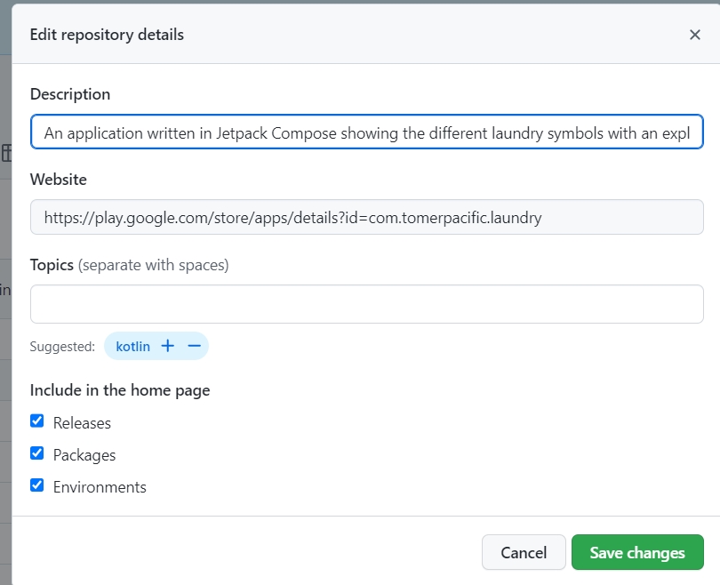 Style text in About section of a repository · community · Discussion ...