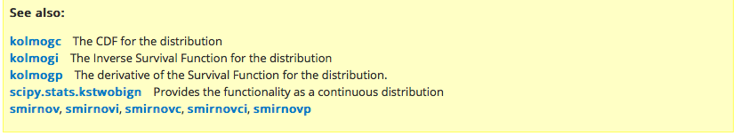 Q: What is the spec for "See also" in docstrings? · Issue #8702 · scipy/scipy · GitHub