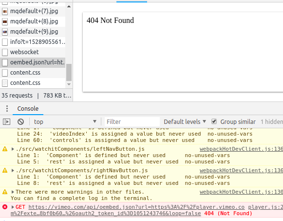 m3u8 from vimeo doesnt load to the player · Issue #423 · cookpete/react-player · GitHub