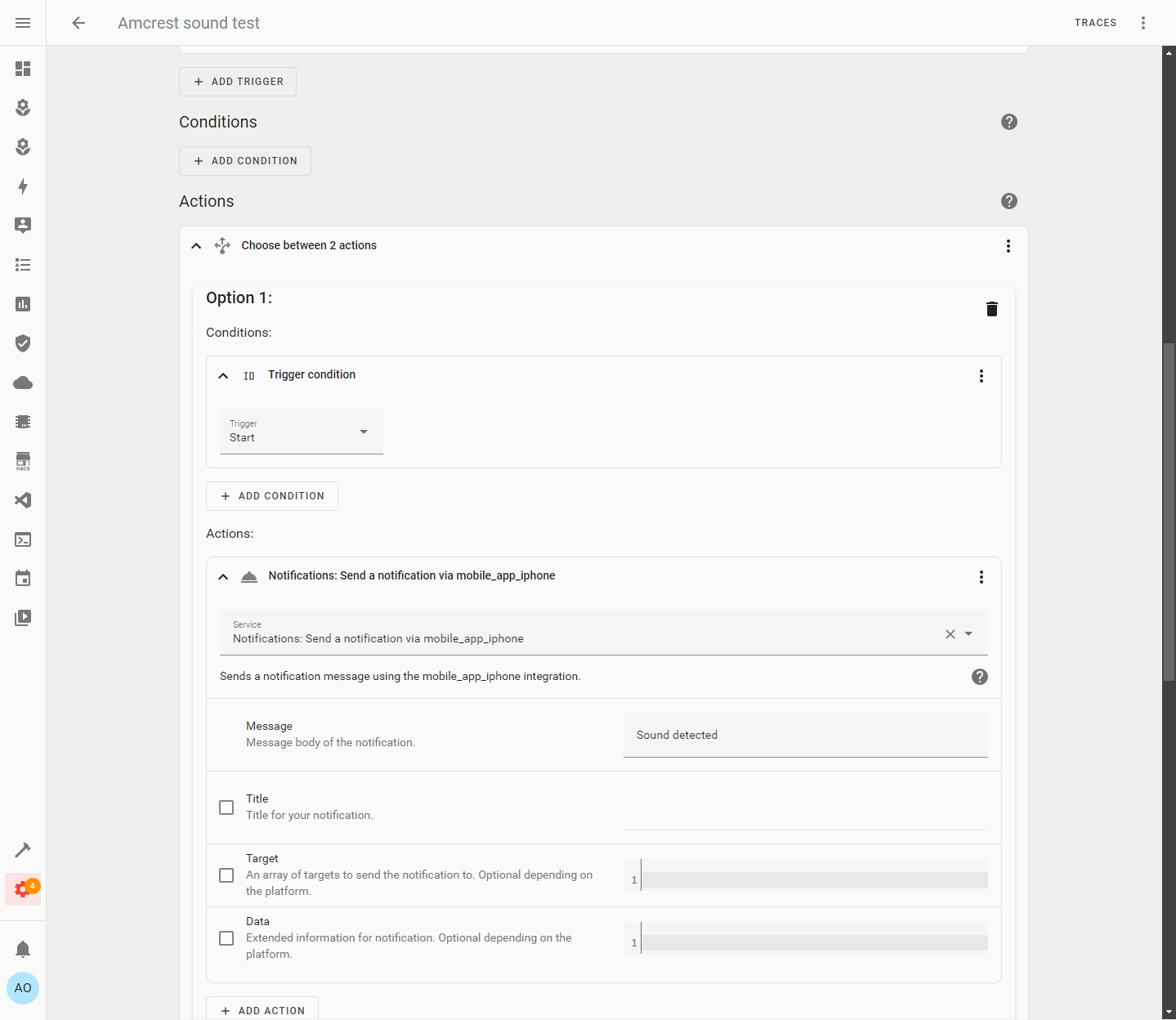 Amcrest integration does not report audio detection · Issue #77350 · home-assistant/core · GitHub