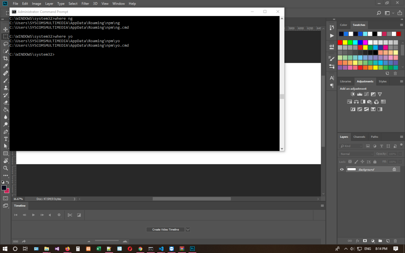 Angular ng command not recognized Error Angular ng command not recognized Error