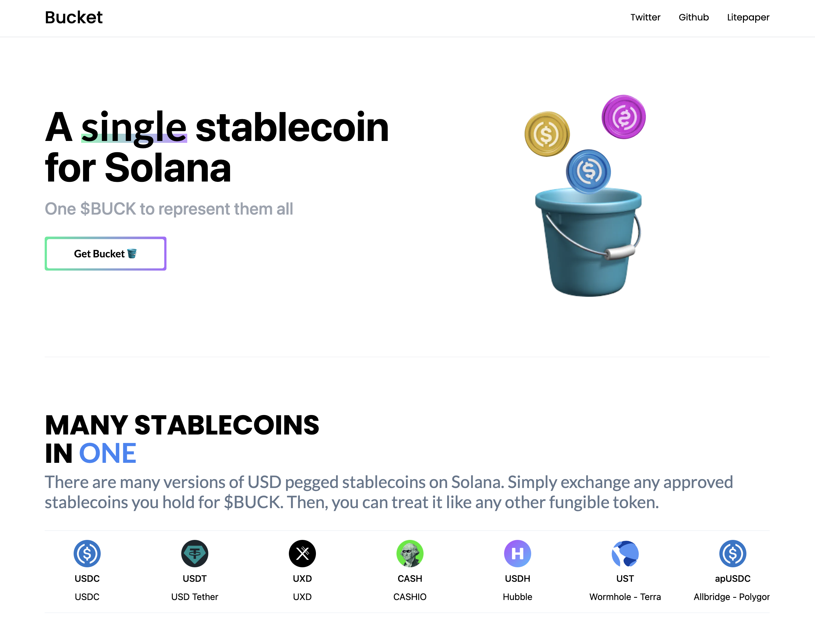 GitHub - bucket-dao/bucket-frontend: Bucket Program UI - Deployed on Devnet