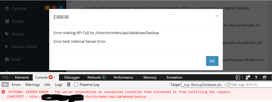 Upgrade from 2.9.2 not working · Issue #3794 · ChurchCRM/CRM · GitHub