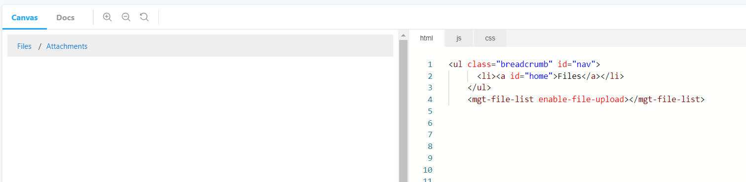 [BUG] enable-file-upload in an empty file item list is not showing · Issue #1352 ...