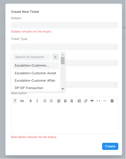 Ticket Generation Modal Issues · Issue 1178 · Frappehelpdesk · Github 