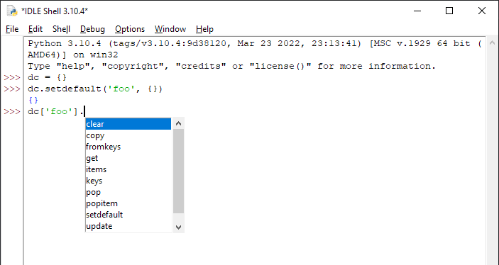 No Attribute Suggestions After Indexing Operator · Issue 2852 · Microsoftpylance Release · Github