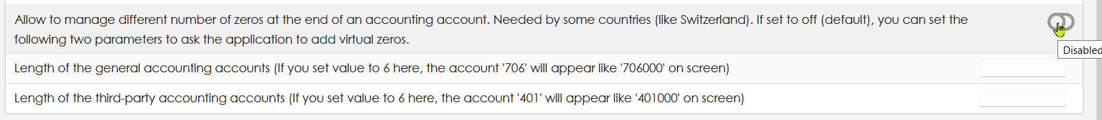 Account number loose 0-suffix in account menu · Issue #19750 · Dolibarr/dolibarr · GitHub