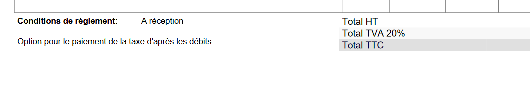 NEW Invoice - Add french mention on pdf when vat debit option is on by ...