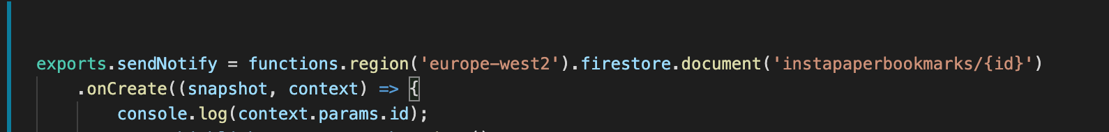 Value for argument "documentPath" is not a valid resource path. Path must be a non-empty string ...