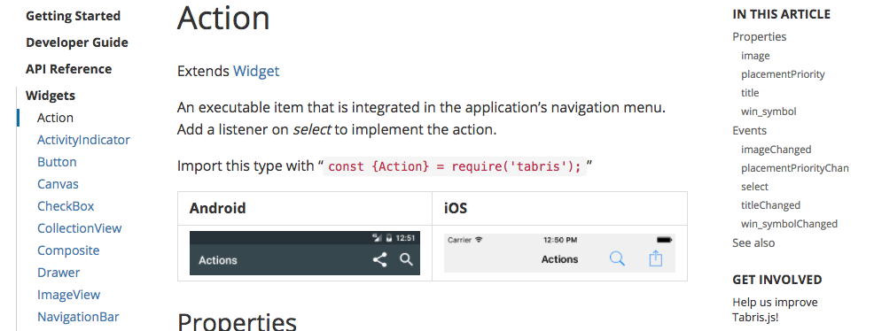 Improve Navigation · Issue 1614 · Eclipsesource Tabris Js · Github