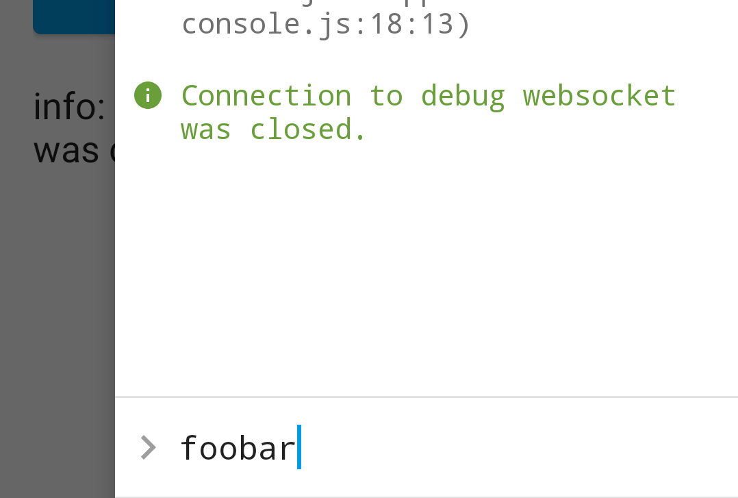Console command field lacks horizontal content padding · Issue #2023 · eclipsesource/tabris-js ...