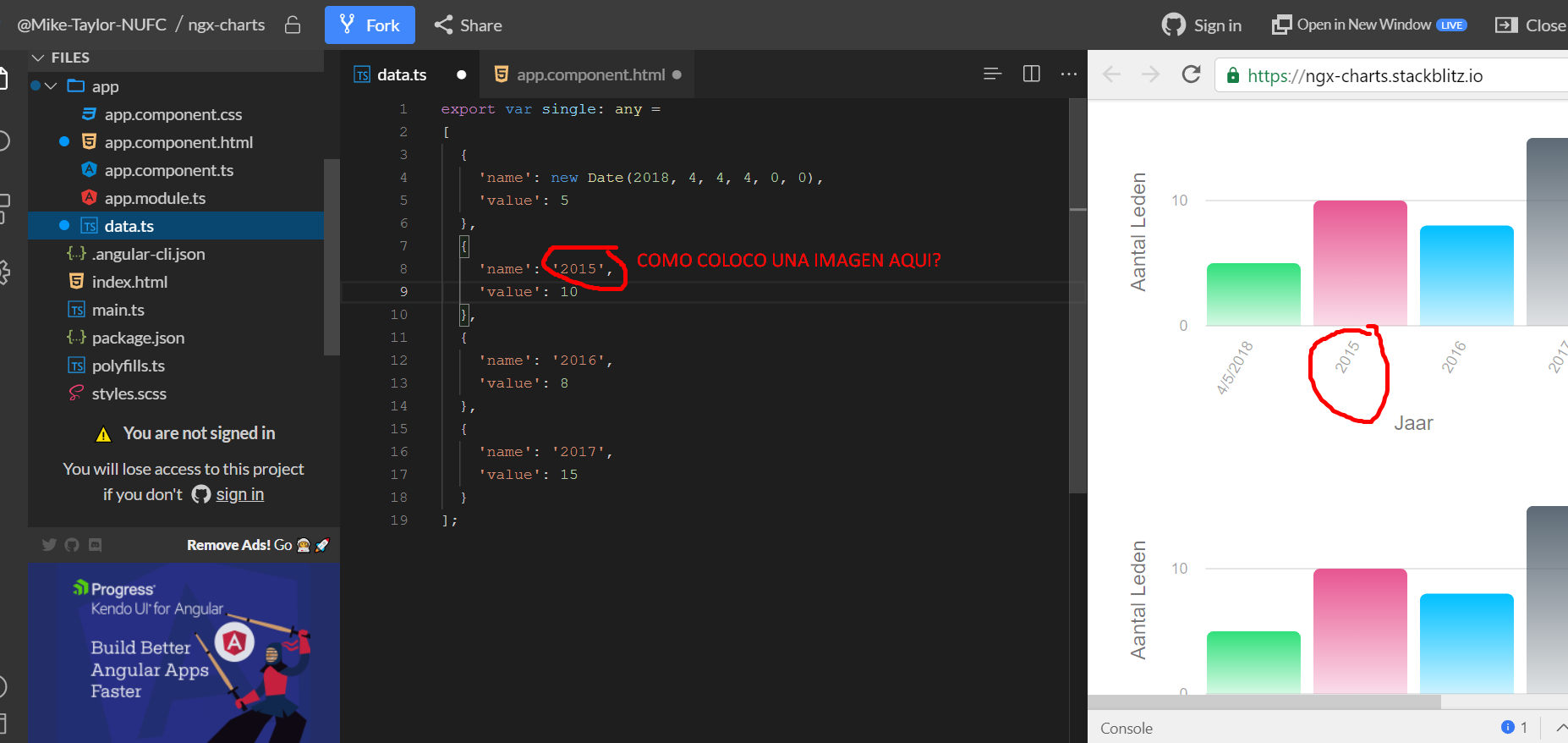 como colocar una imagen donde se pasan los datos del name? · Issue #1512 · swimlane/ngx-charts ...