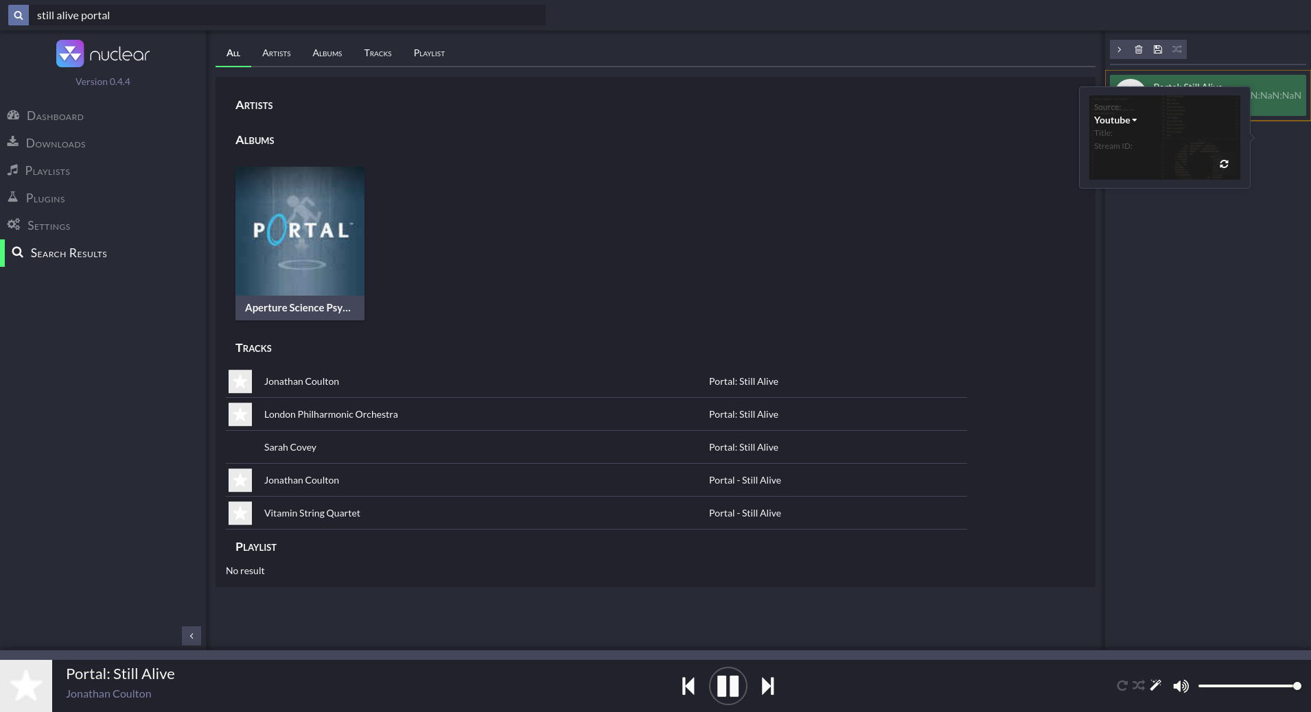 Nuclear refuses to play · Issue #422 · nukeop/nuclear · GitHub