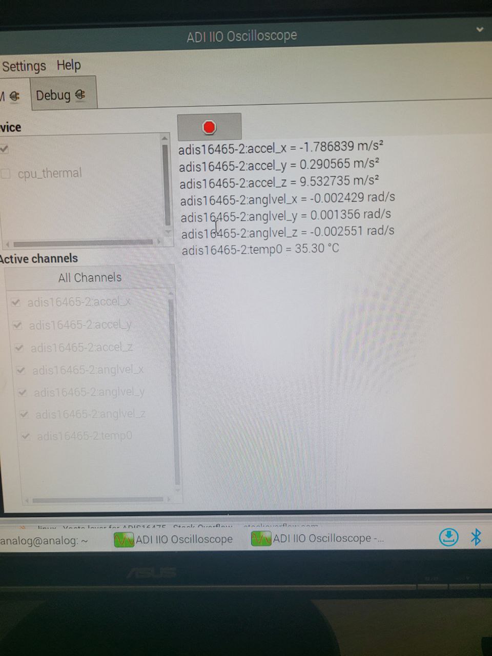problem in capture · Issue #443 · analogdevicesinc/iio-oscilloscope · GitHub