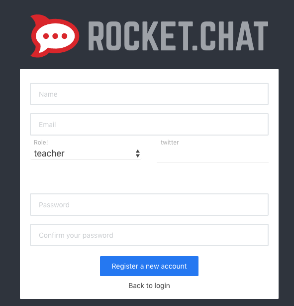 How To Translate The Registration Custom Field · Issue 6390 · Rocketchatrocketchat · Github 