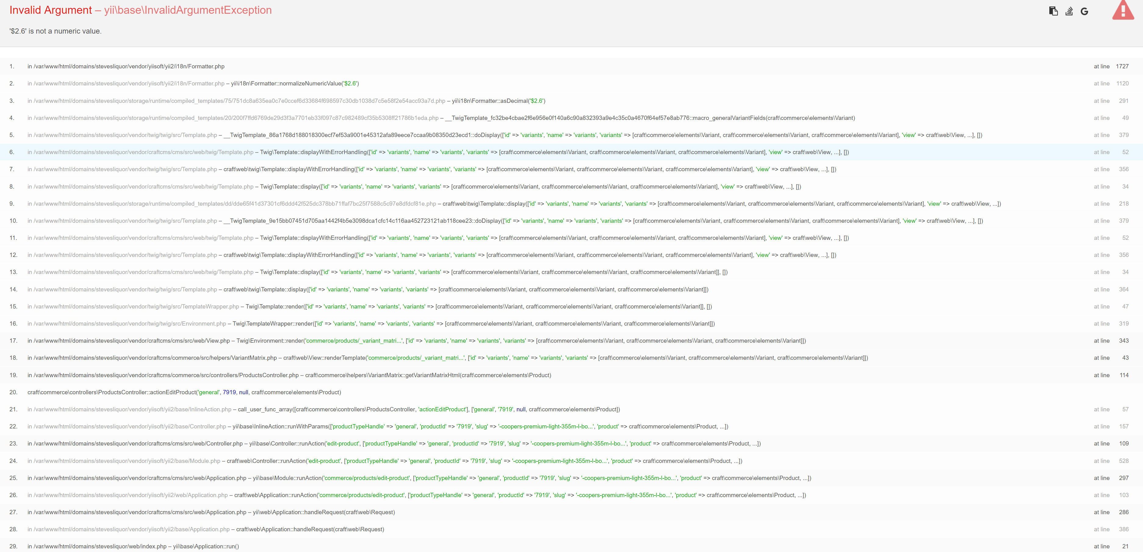 Error when saving product with a non numeric price · Issue #404 · craftcms/commerce · GitHub