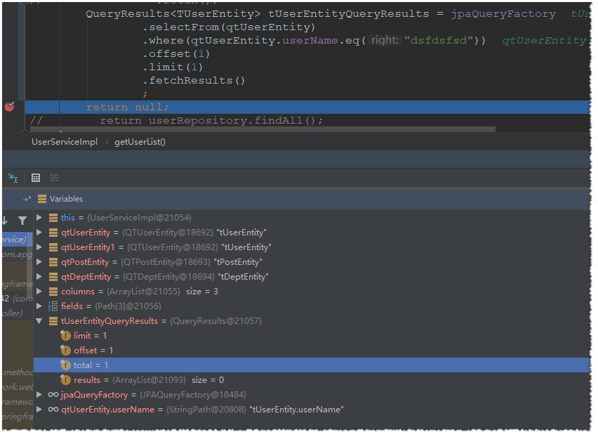 Querydsl Jpa Paging Query The Total Number Is 1,result Is 0 · Issue 2626 · Querydsl Querydsl