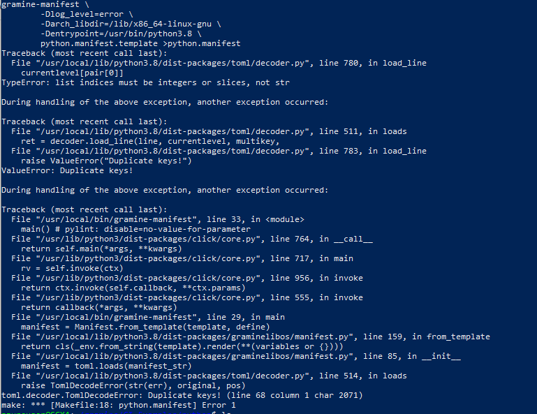 Error in Pytorch.manifest: toml.decoder.TomlDecodeError: Duplicate keys! · Issue #233 ...