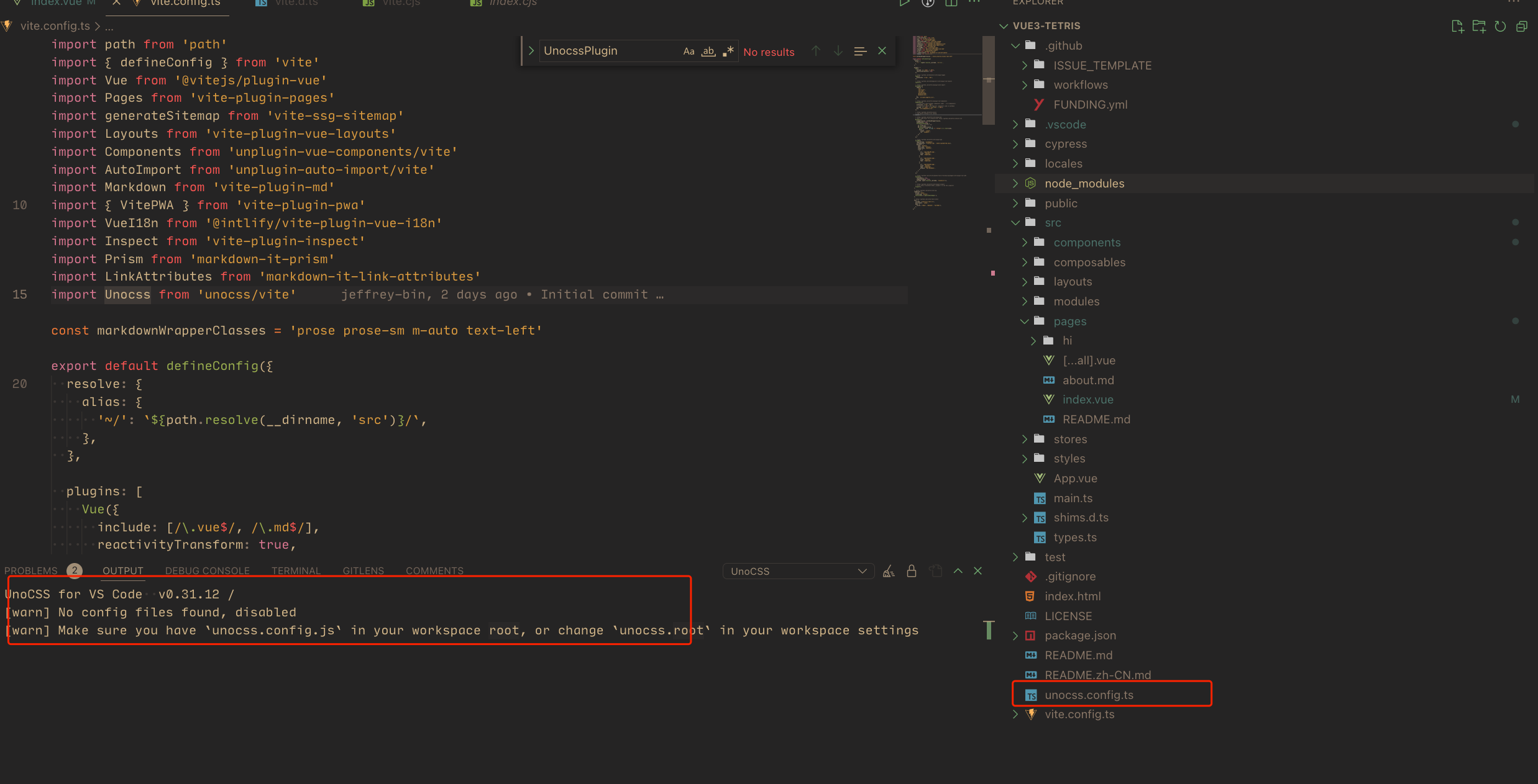 intelligence of vscode extension doesn't work · Issue #860 · unocss/unocss · GitHub