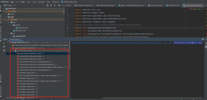 CHIPTool · Issue #23513 · project-chip/connectedhomeip · GitHub