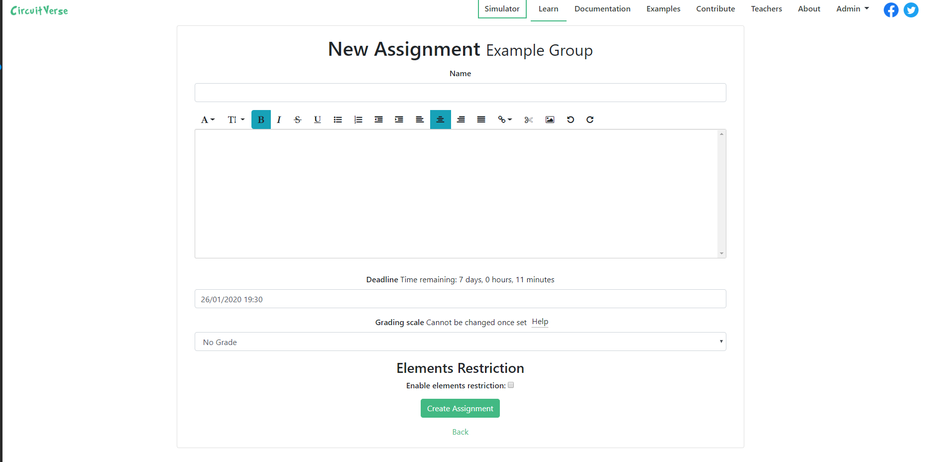 #823 Centered too much pages · Issue #829 · CircuitVerse/CircuitVerse · GitHub